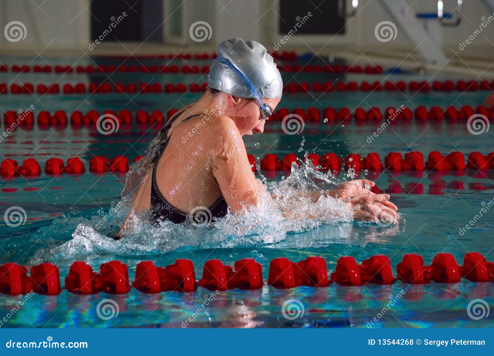 Breaststroke stock photo. Image of leisure, athlete, healthy - 13544268