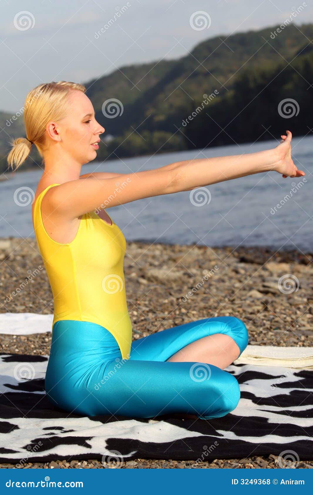 Breath exercises stock photo. Image of breath, exercise - 3249368