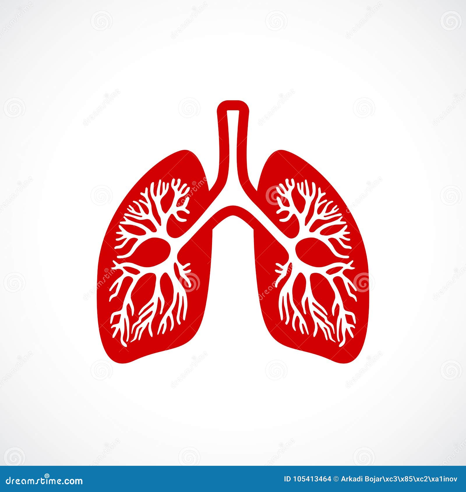 Lungs Vector Logo | CartoonDealer.com #104440782