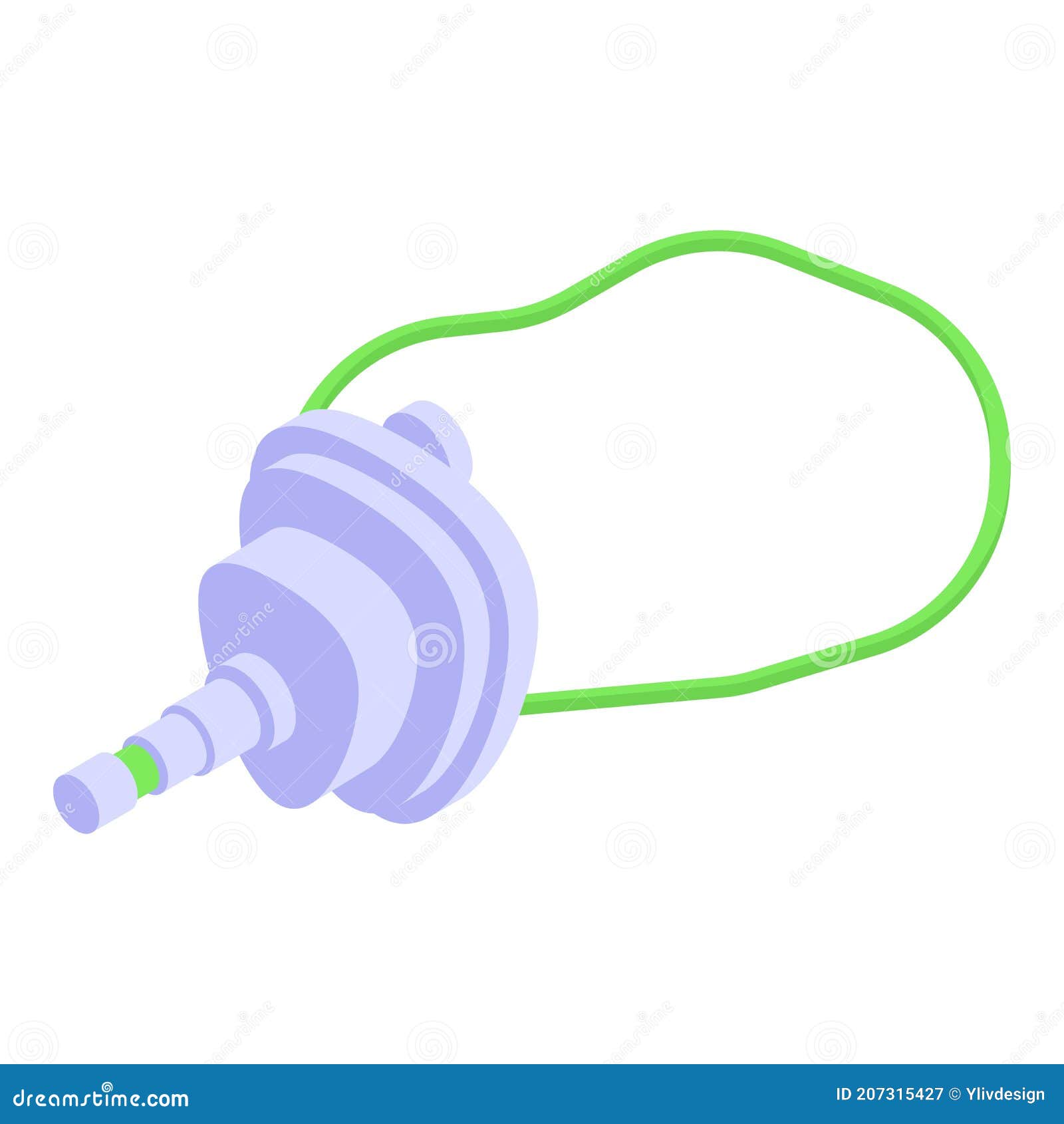 Breath Mask Icon, Isometric Style Stock Illustration - Illustration of ...