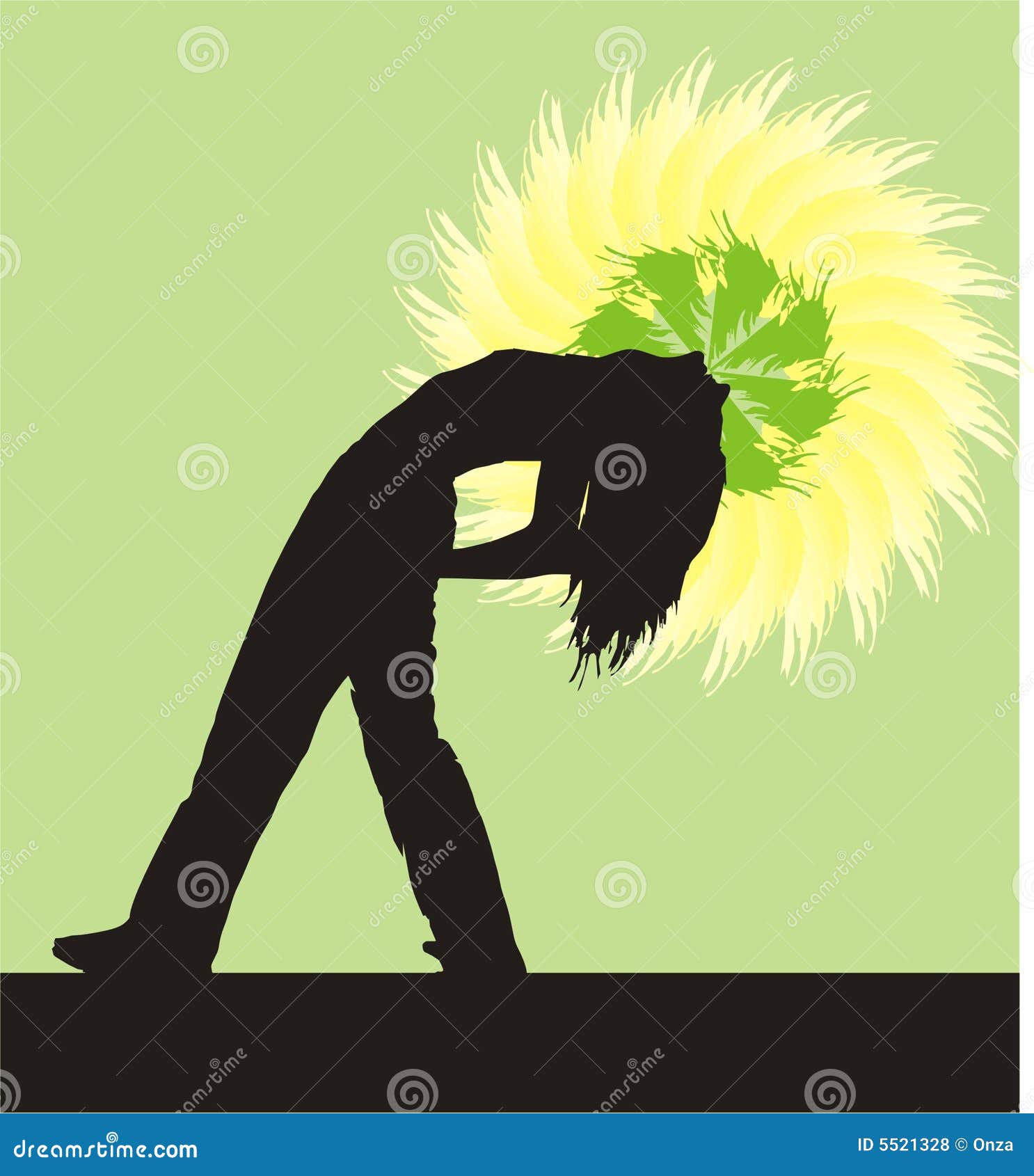 Breath of spring stock vector. Illustration of glamour - 5521328