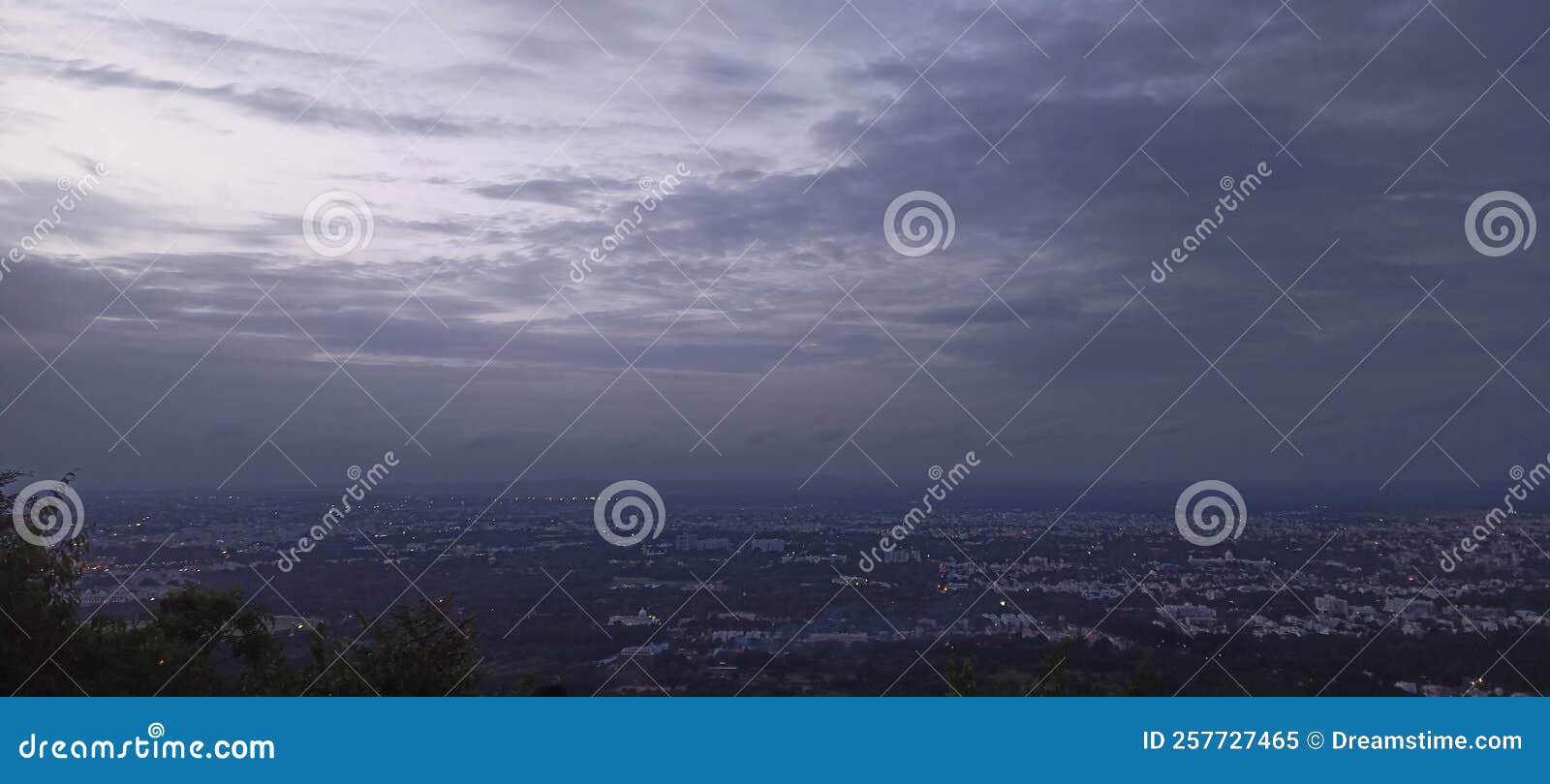 Breath taking hill view stock image. Image of beautiful - 257727465