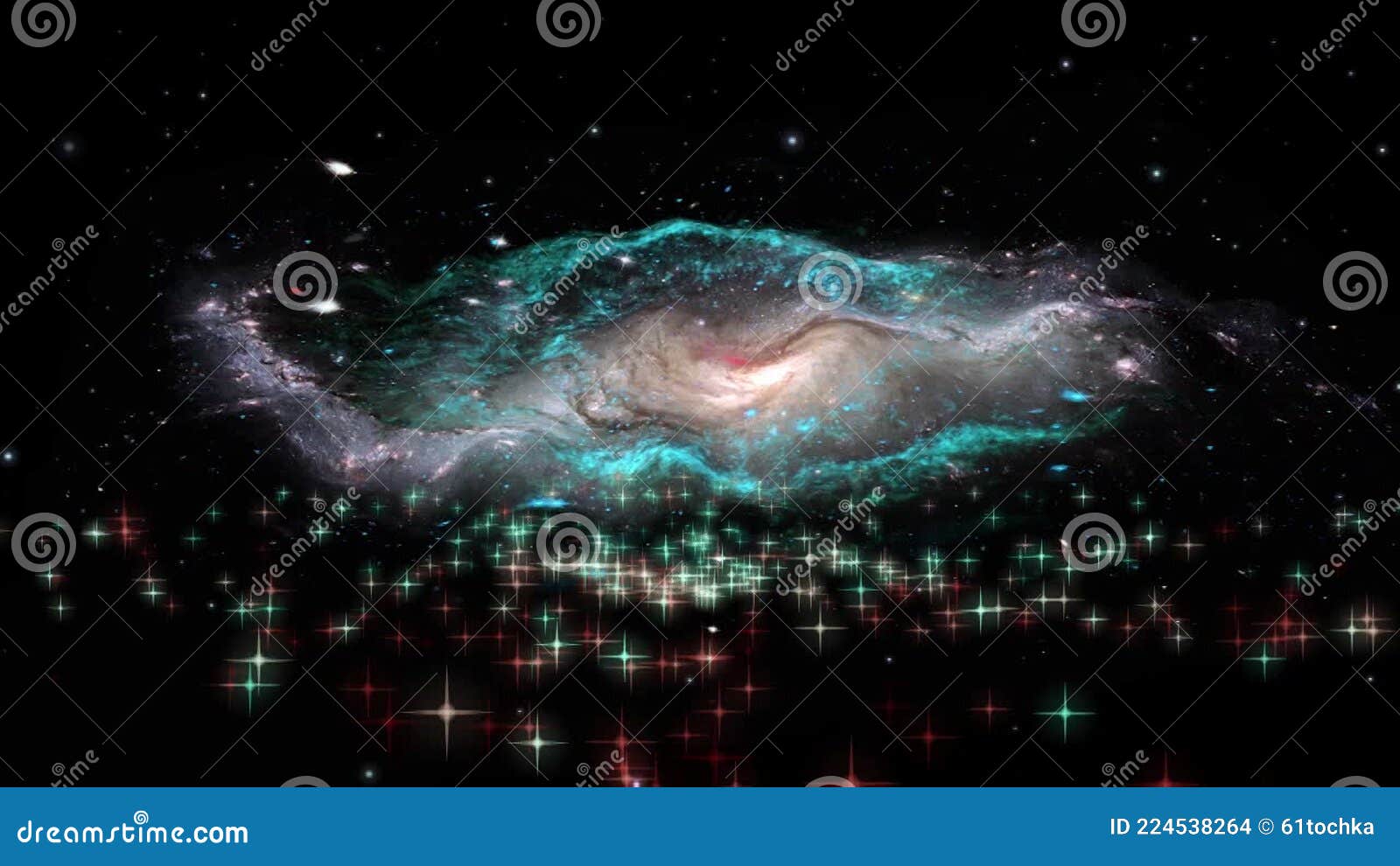 The Breath of the Universe, the Ejection of Stars Stock Footage - Video ...