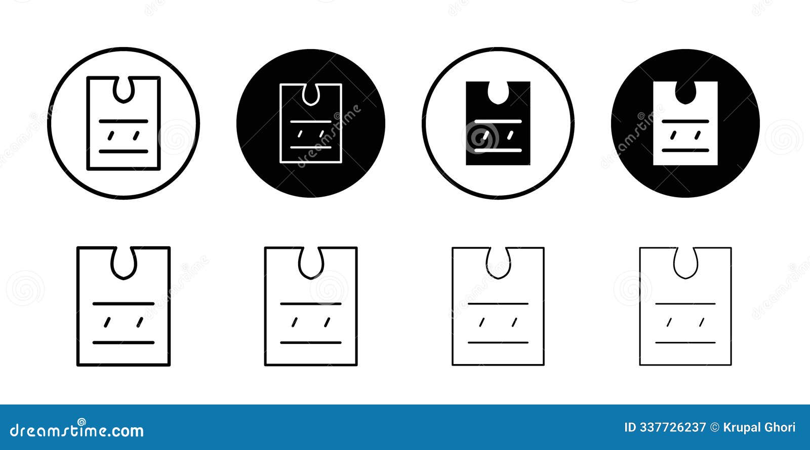 Breathable Sweat Absorption Icon Black Line Art Vector Logo ...