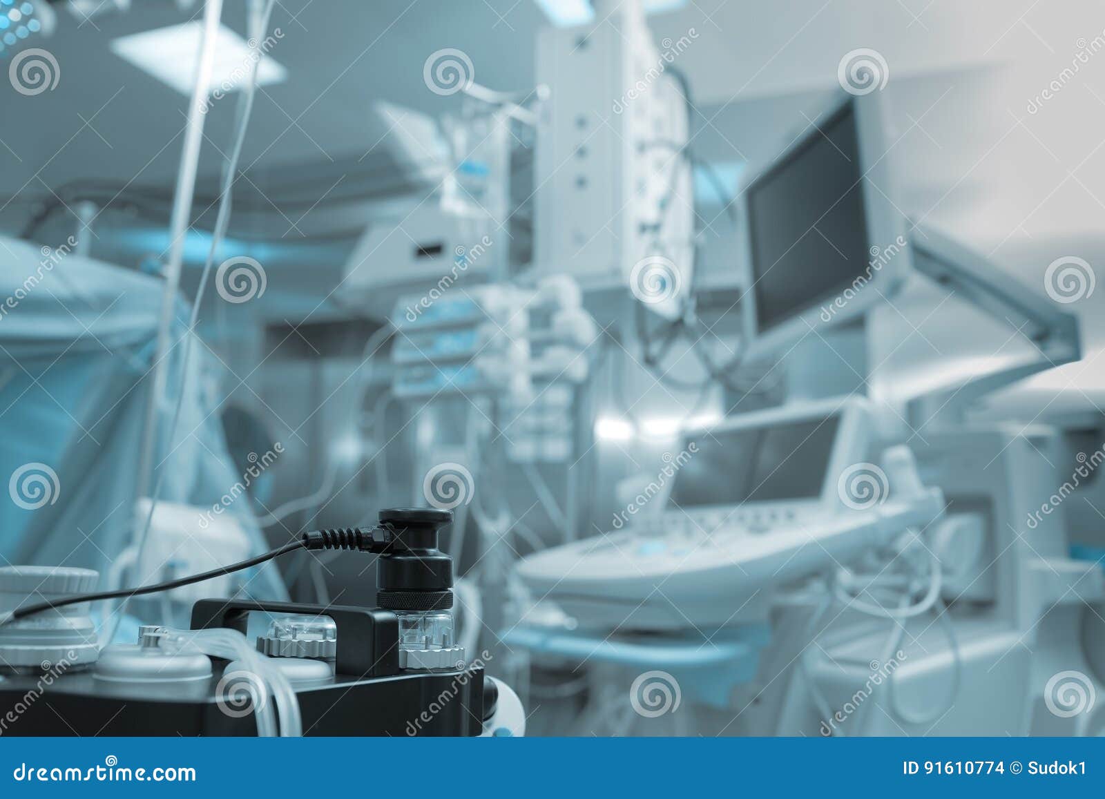 Breathing Apparatus for Anesthesia in the Operating Room with Mu Stock ...