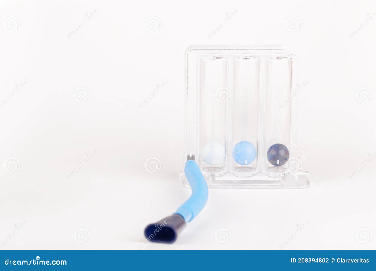 Breathing Equipment With Triballs Incentive Spirometer. Threeflow ...
