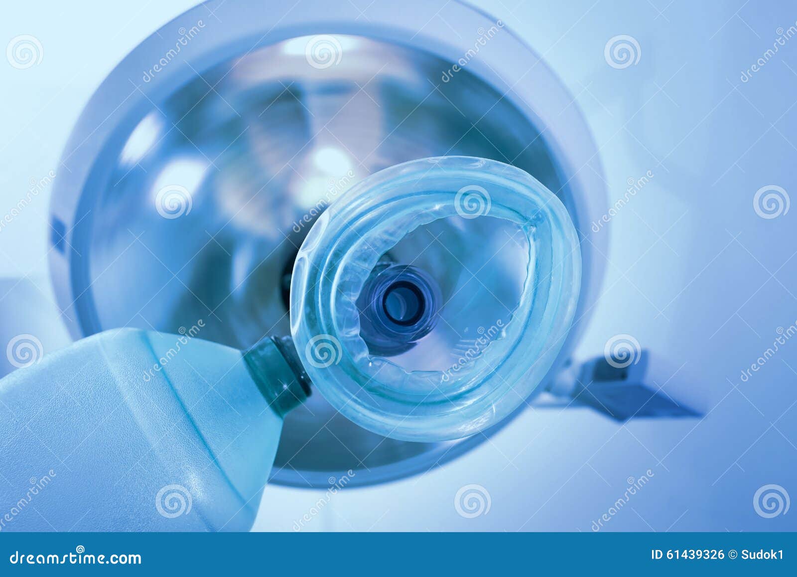Breathing Mask before Surgery in the Operating Room Stock Photo - Image ...