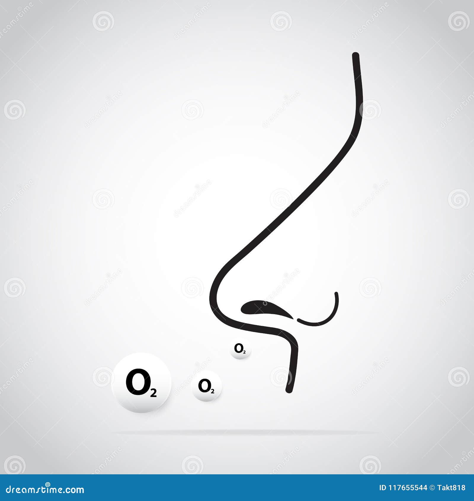 Oxygen Icon Vector Isolated On White Background, Oxygen Sign , Black ...