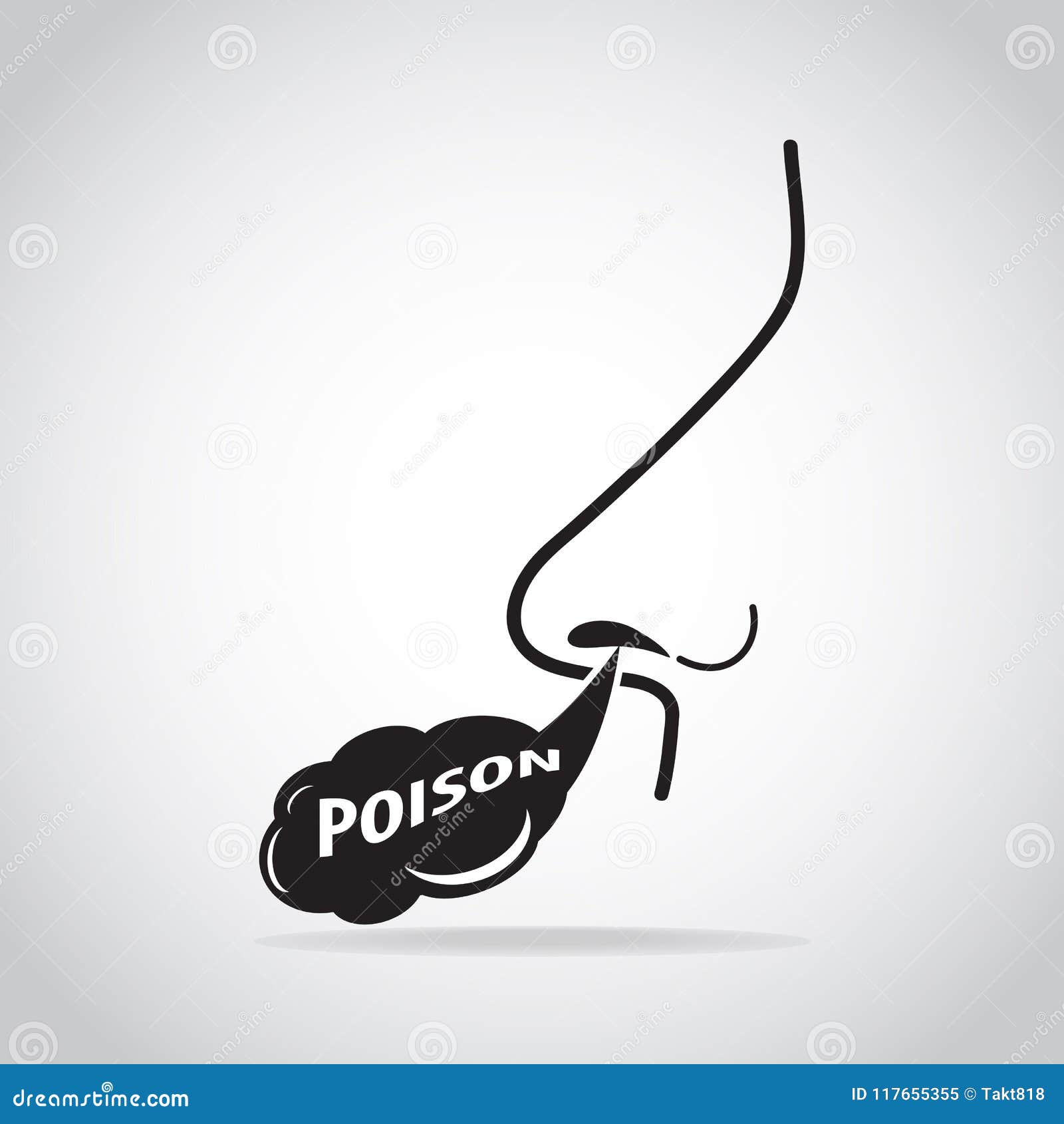 Breathing with Pollution Icon Inhale Icon Stock Vector - Illustration ...