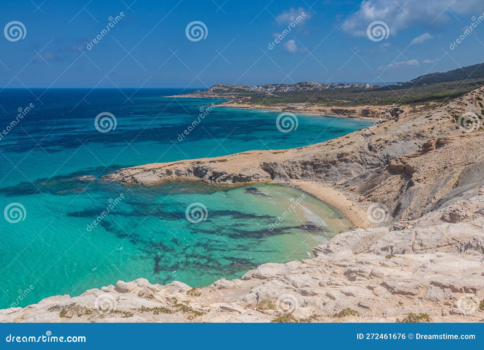 Breathtaking Cliff View of Cap Blanc in Bizerte, Tunisia, with Ocean ...