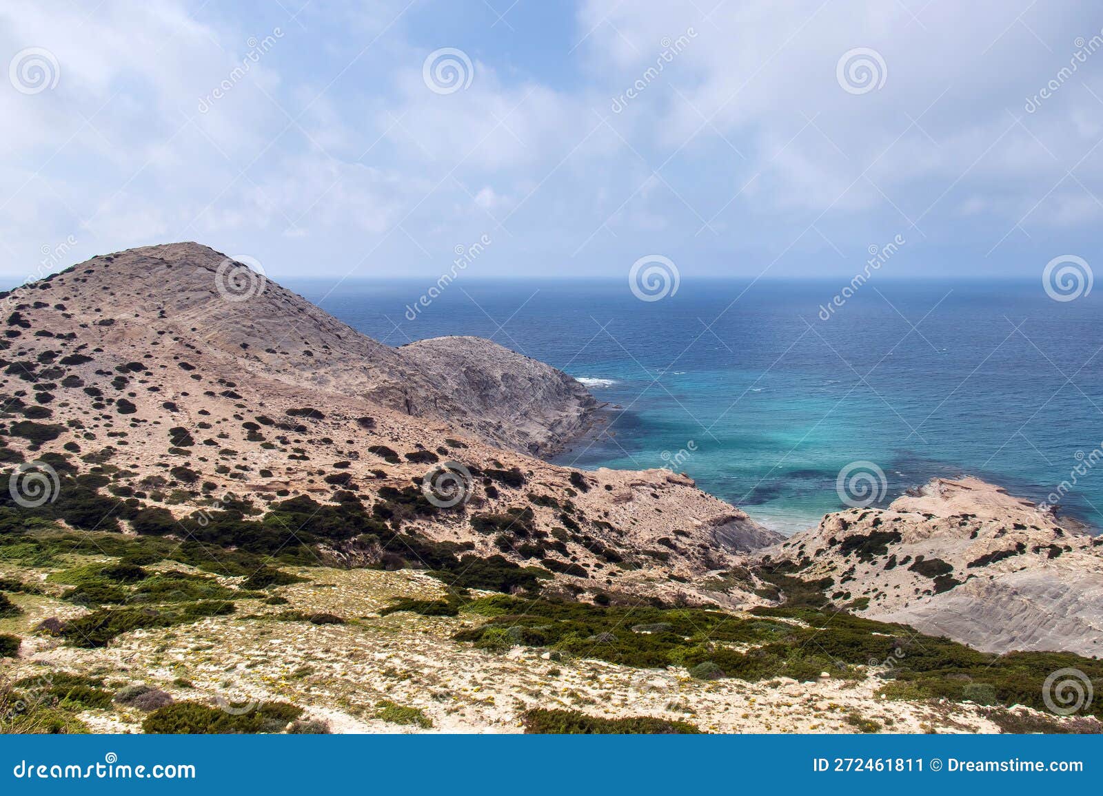 Breathtaking Cliff View of Cap Blanc in Bizerte, Tunisia, with Ocean ...