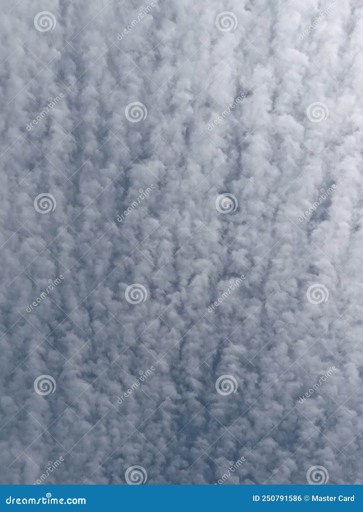A Breathtaking Cloud Pattern in a Beautiful Sky Stock Photo - Image of ...