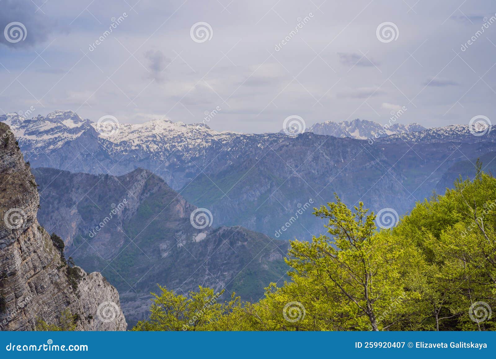 Breathtaking Panoramic View of the Grlo Sokolovo Gorge in Montenegro ...