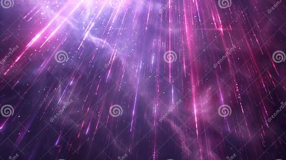 A Breathtaking Sight As Cosmic Rays Rain Down Creating a Celestial ...