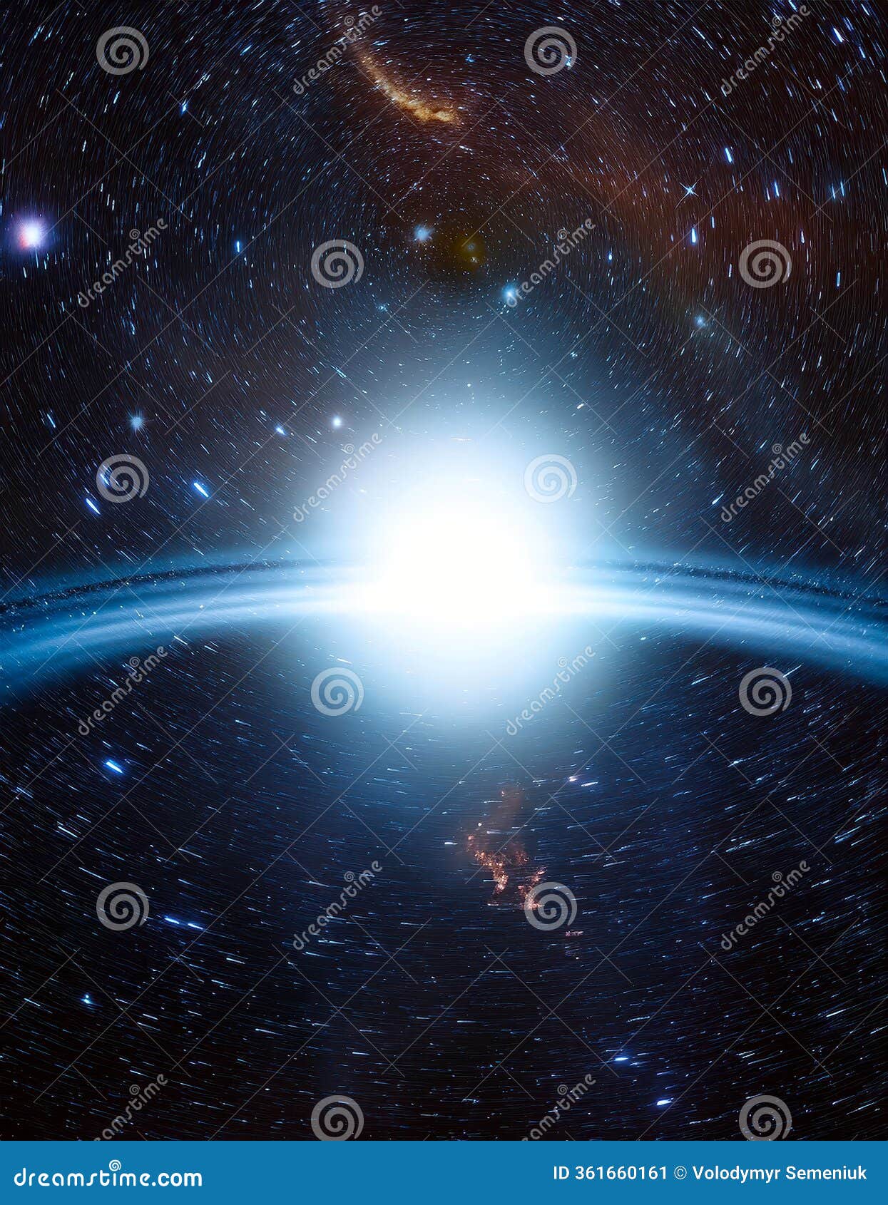 Gravitational Lensing Effect Creates a Cosmic Spectacle Around a ...