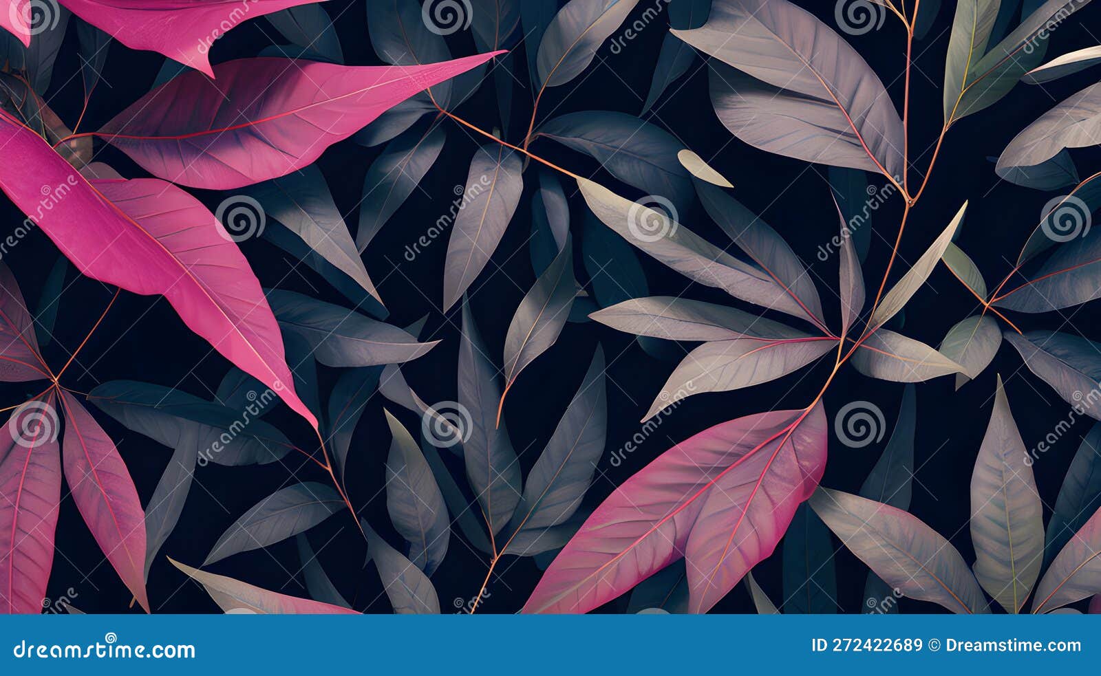 A Breathtaking Texture of Vibrant Leaves and Foliage on a Greenery ...