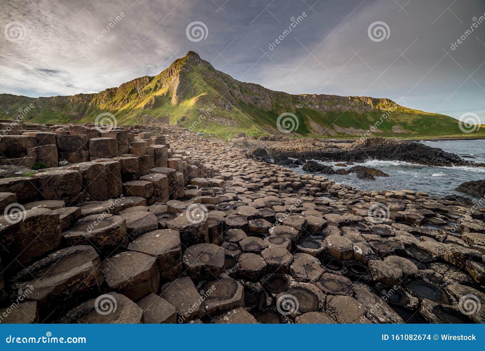 Breathtaking View of Curious Seaside Hexagonal Columnar Jointing Near a ...