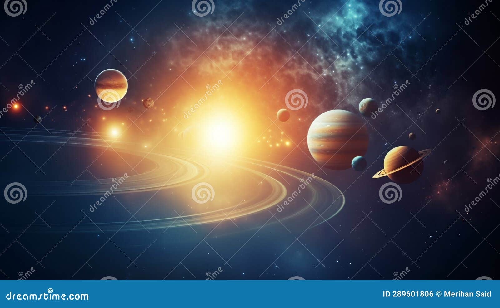 Majestic Solar Flare Against Starry Night Sky Stock Image ...