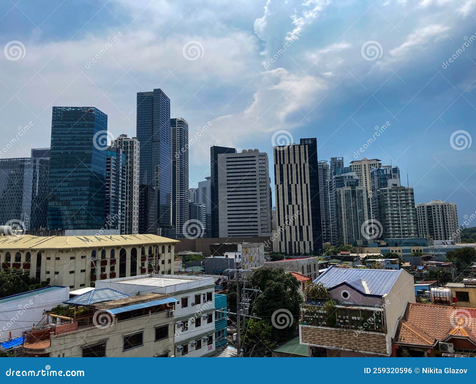 Breathtaking View of Modern Part Manila City Stock Photo - Image of ...