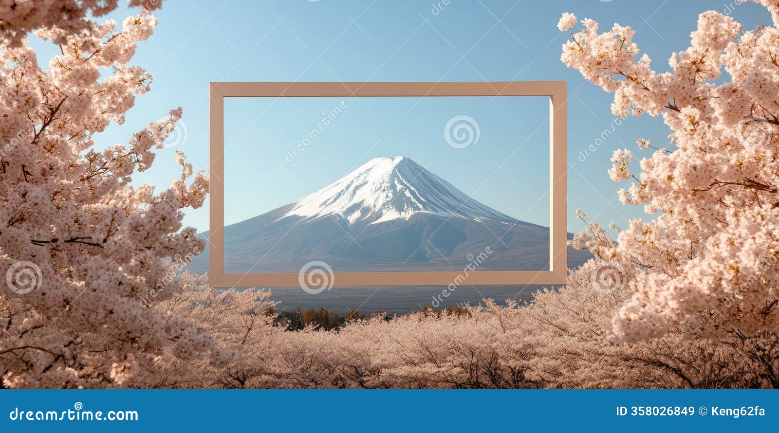 Breathtaking View From A Mountain Summit Illustration Artificial ...