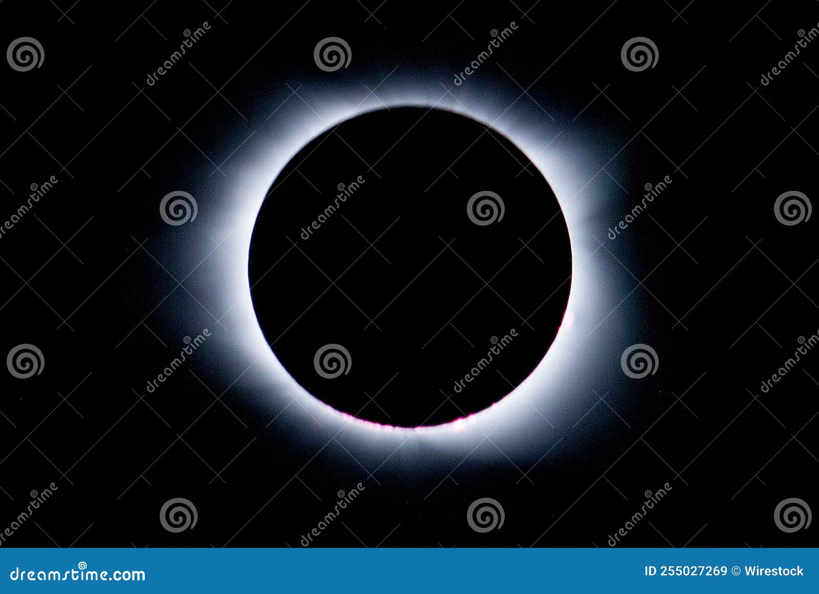Breathtaking View of Solar Eclipse in the Dark Sky Stock Image - Image ...