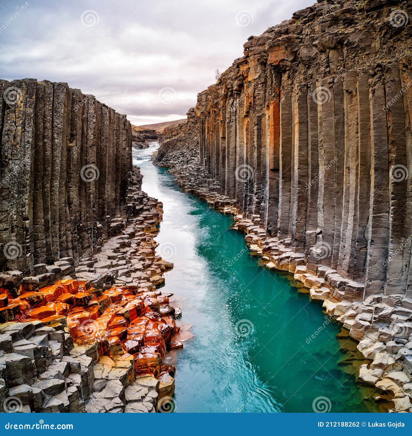 Breathtaking View of Studlagil Basalt Canyon Stock Photo - Image of ... Breathtaking View of Studlagil Basalt Canyon Stock Photo - Image of ...