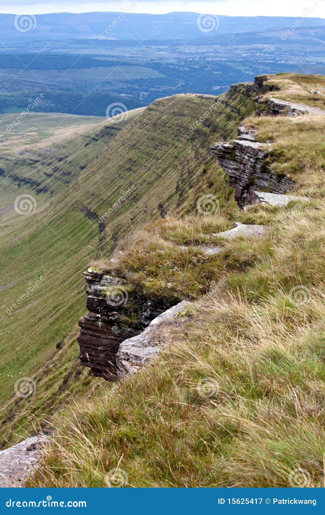 Brecon Beacons National Park Wales UK Stock Image - Image of cliff ...