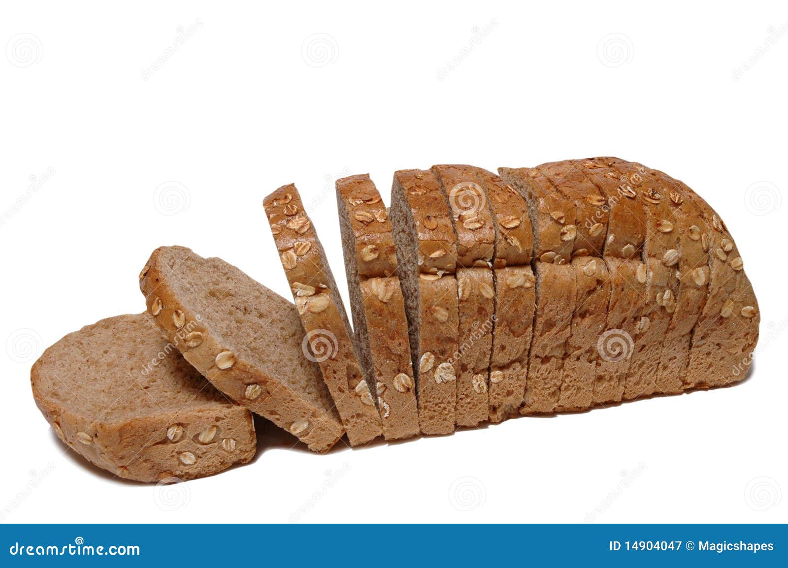 Bred slices stock image. Image of gluten, bread, gastronomic - 14904047