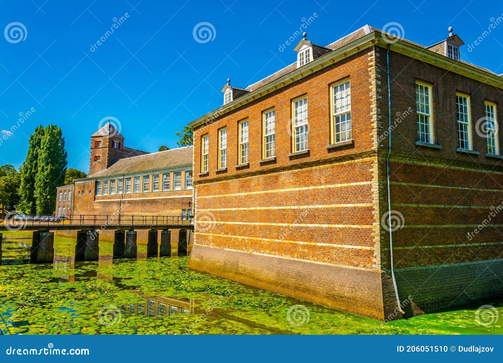Castle Gracht In Erftstadt At Dusk Editorial Photo | CartoonDealer.com ...