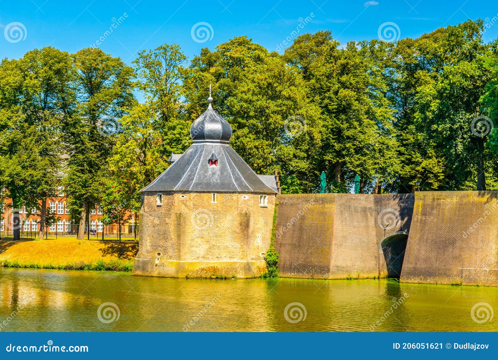 Breda Castle in Netherlands Stock Image - Image of military, bouvigne ...