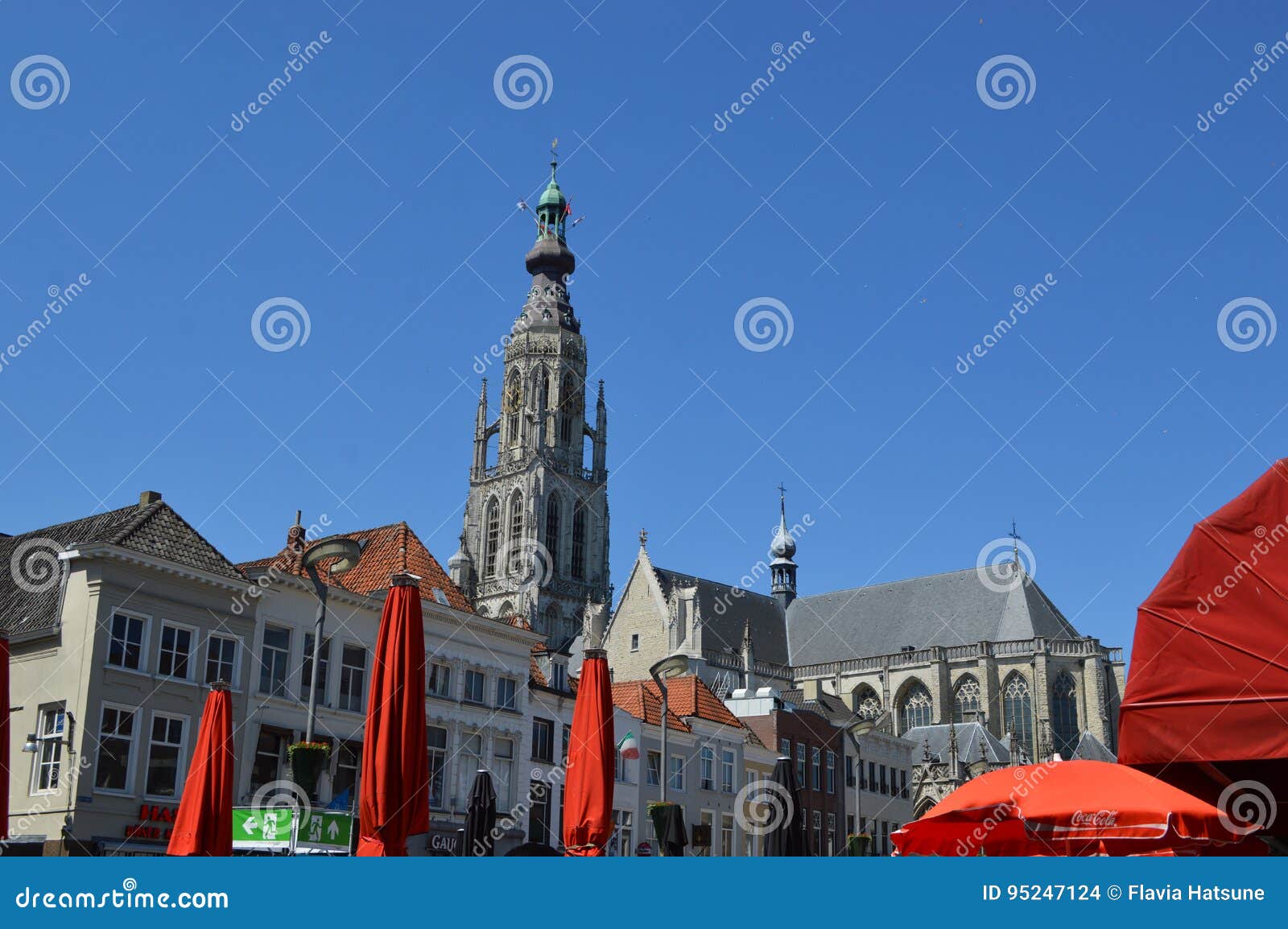 Breda in Netherlands editorial stock image. Image of sightseeing - 95247124