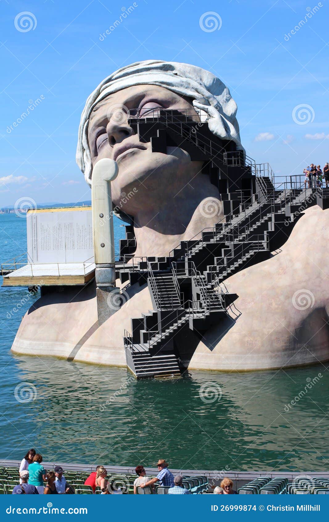 Bregenz Festival Stage, Austria Editorial Stock Image - Image of ...