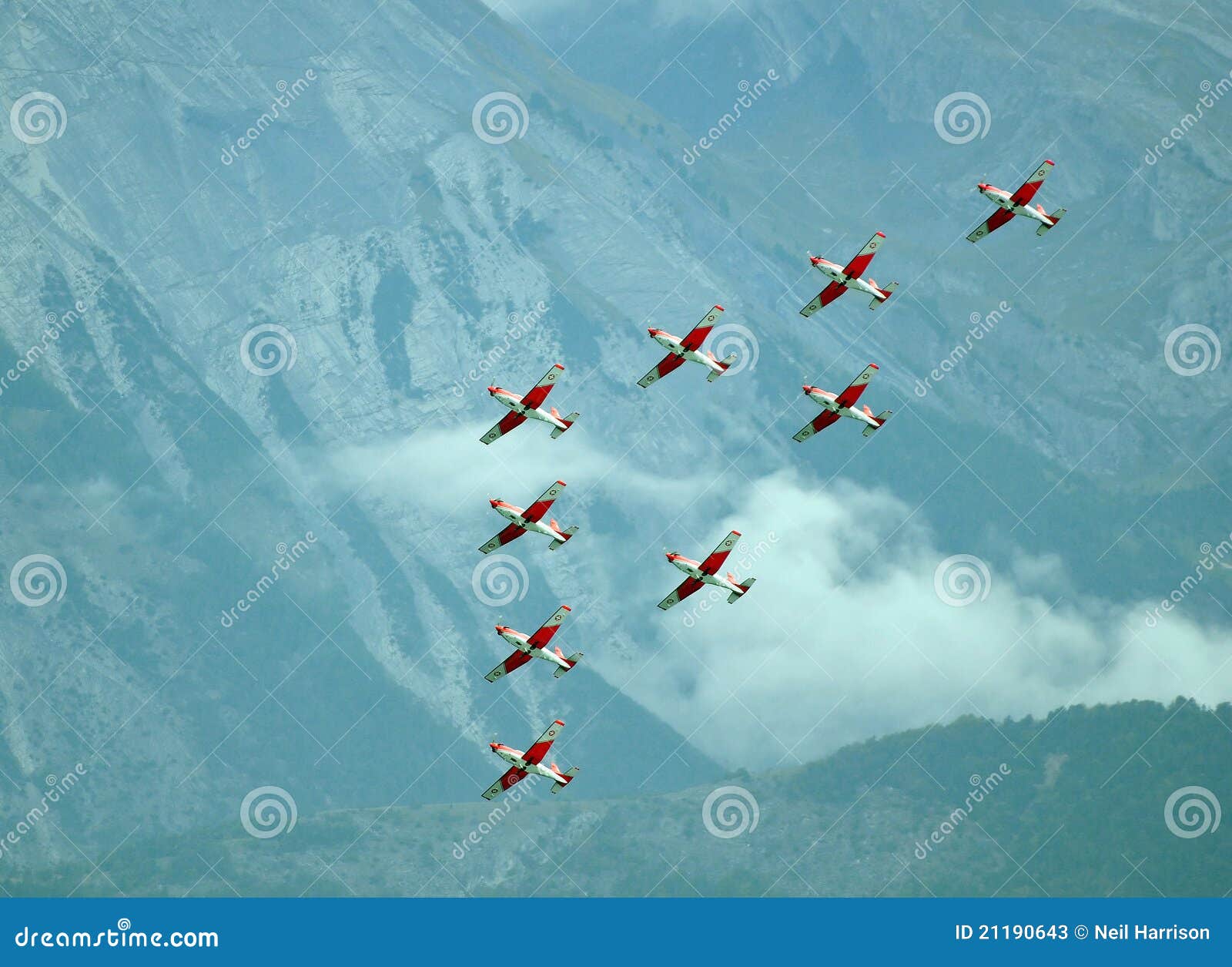 Breitling Air Show Sion editorial stock photo. Image of turbotrainer ...