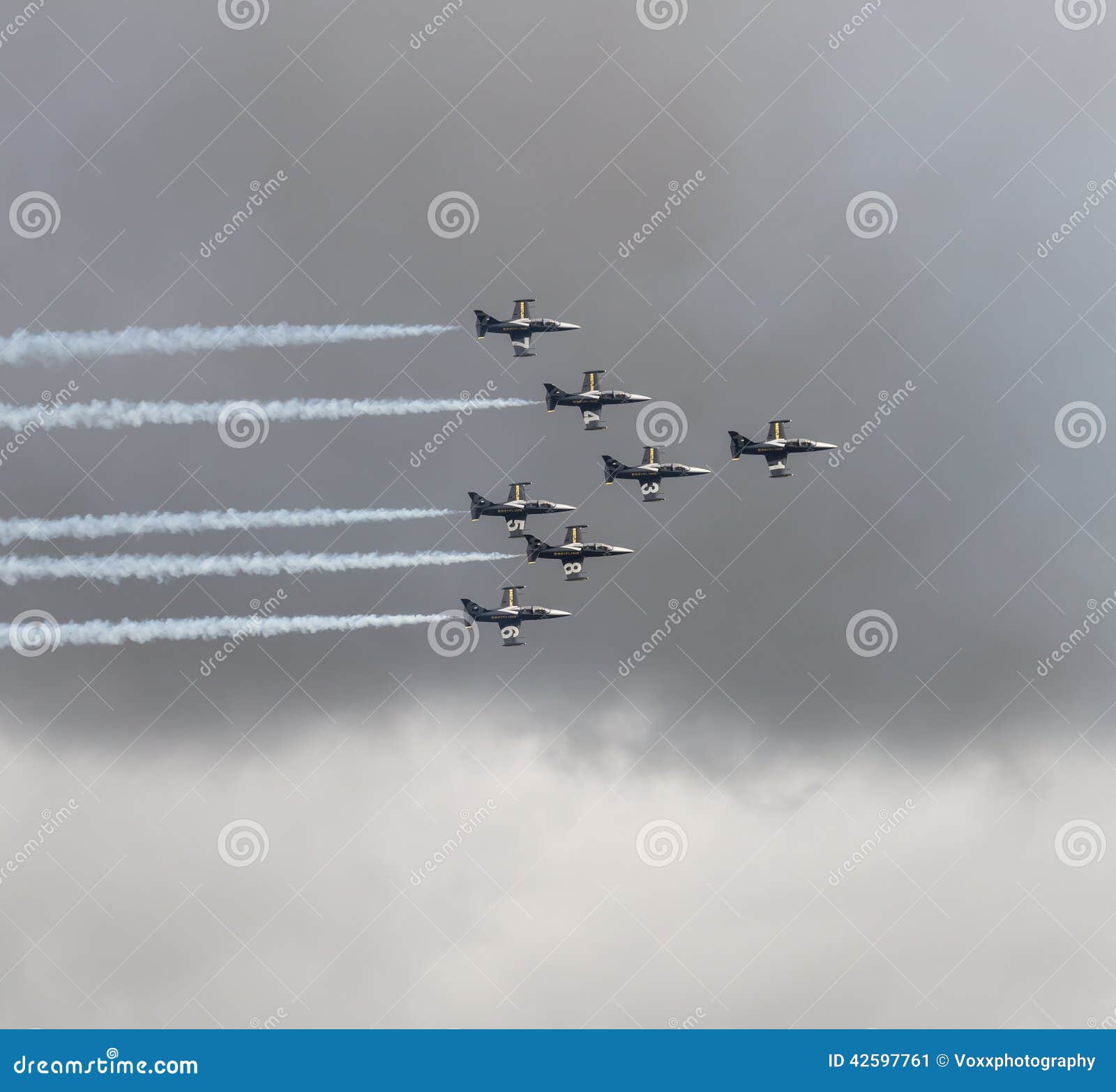 Breitling Display team editorial photo. Image of airfield - 42597761