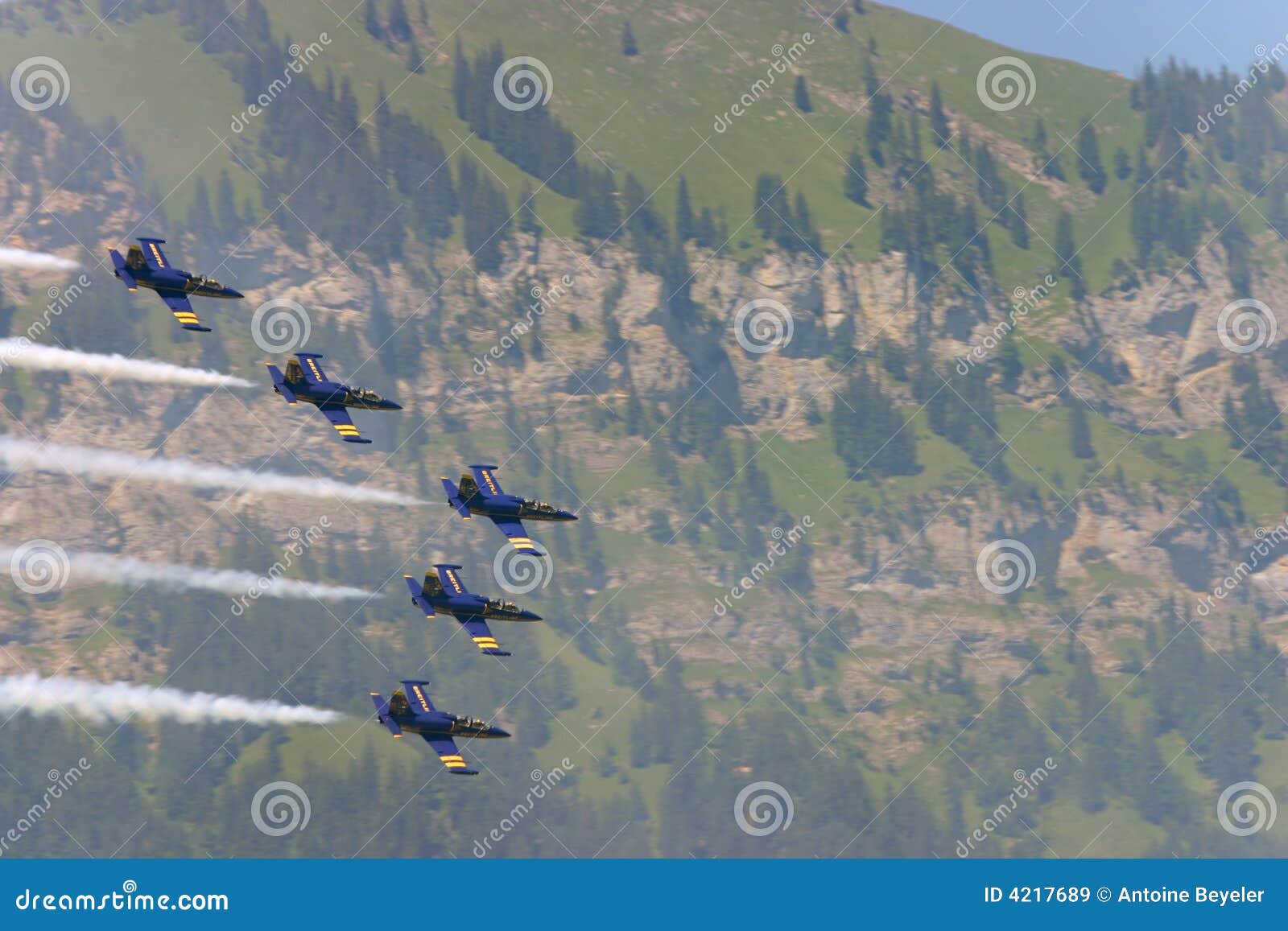 Breitling Team Demonstration Editorial Stock Image - Image of bull ...