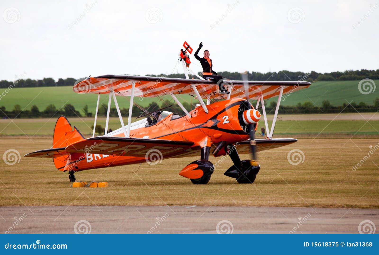 Breitling wing walker editorial image. Image of walkers - 19618375