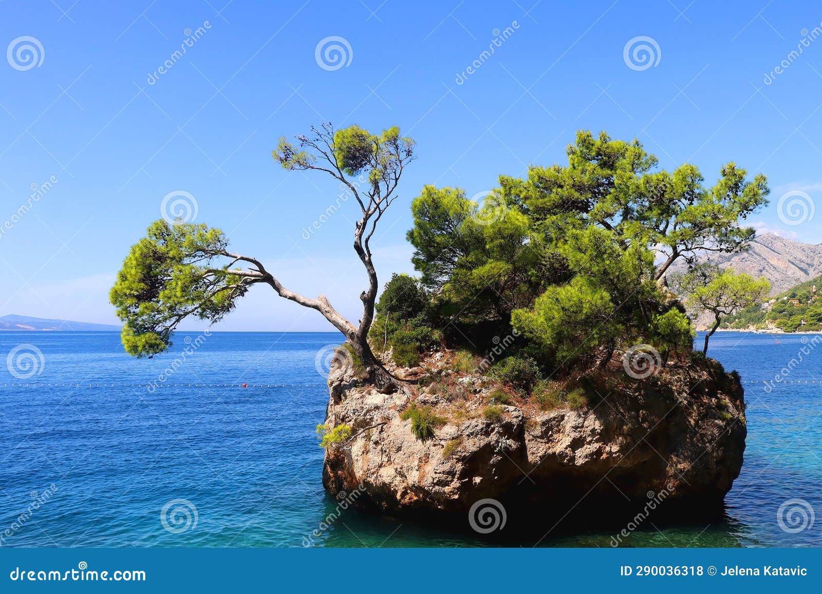 Brela Stone Kamen Brela - A Symbol Of Brela, A Popular Natural ...