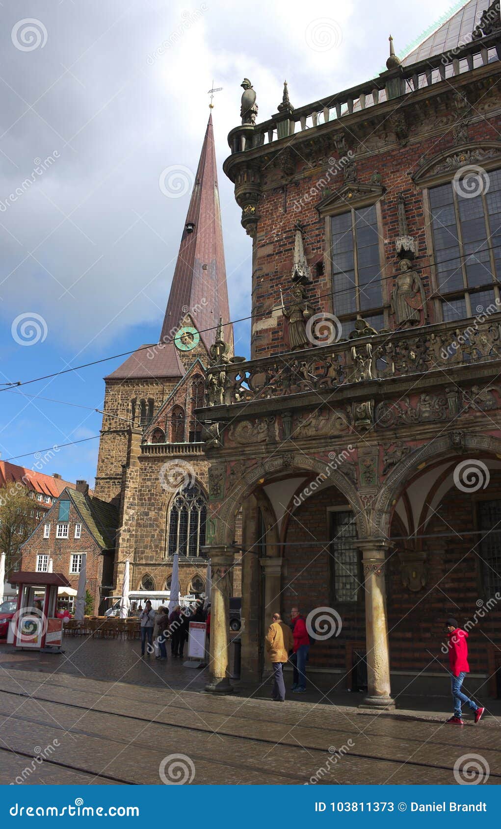 Brema - townhall - II - fotografia stock editoriale. Immagine di ...