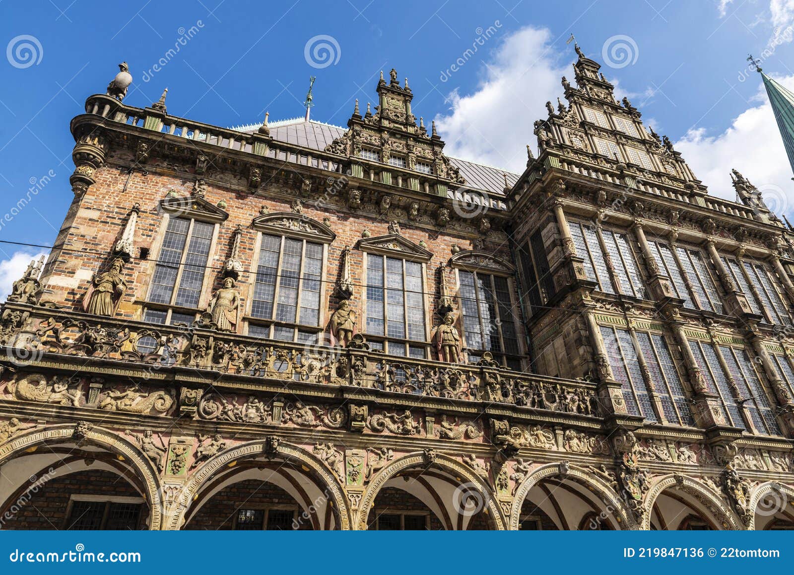 Bremen City Hall in Bremen, Germany Stock Photo - Image of destination ...