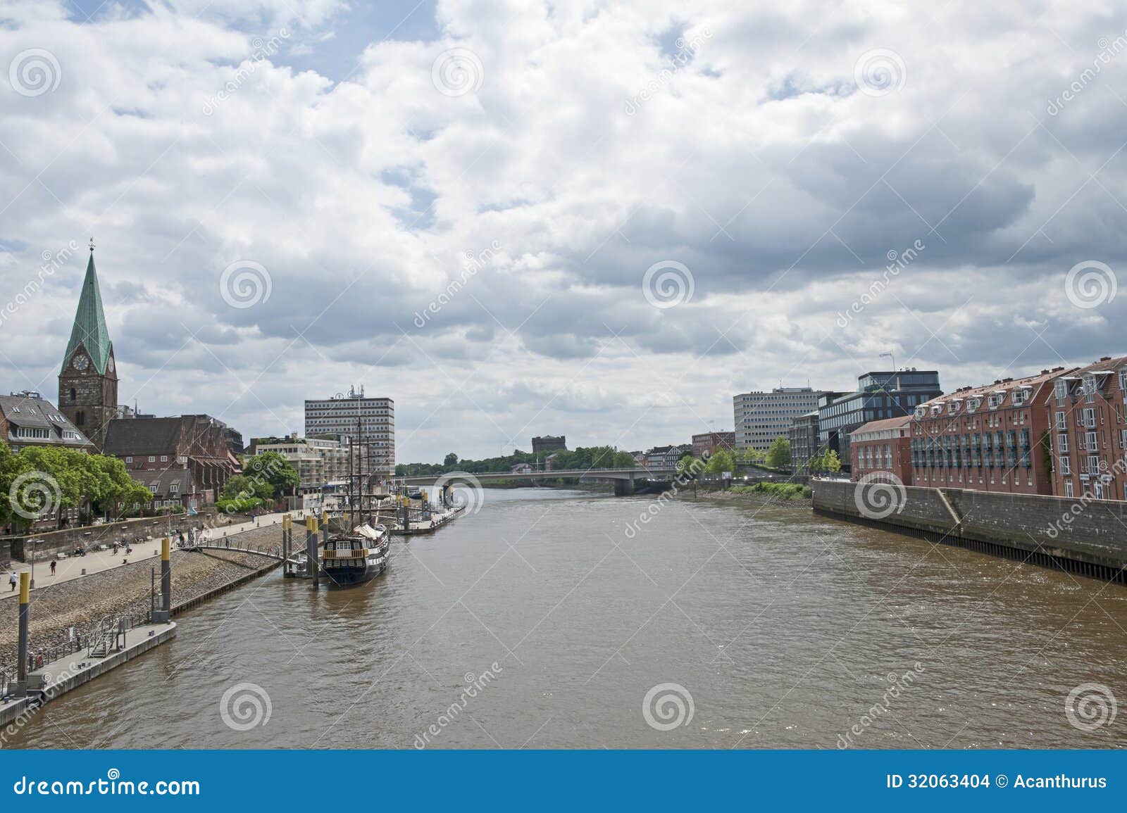 Bremen stock photo. Image of landmark, bremen, architecture - 32063404