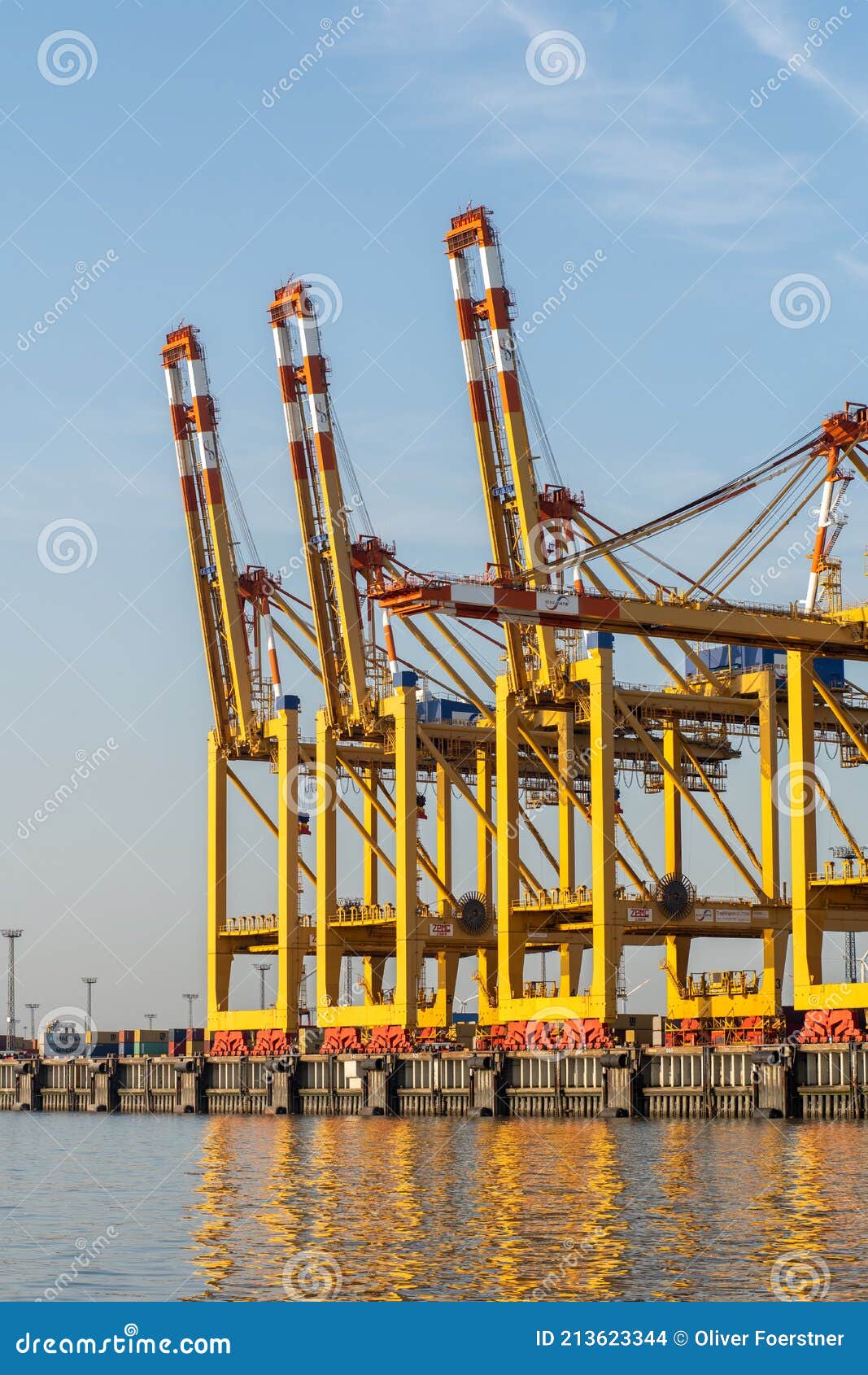 EUROGATE Container Terminal Bremerhaven Editorial Stock Image - Image ...
