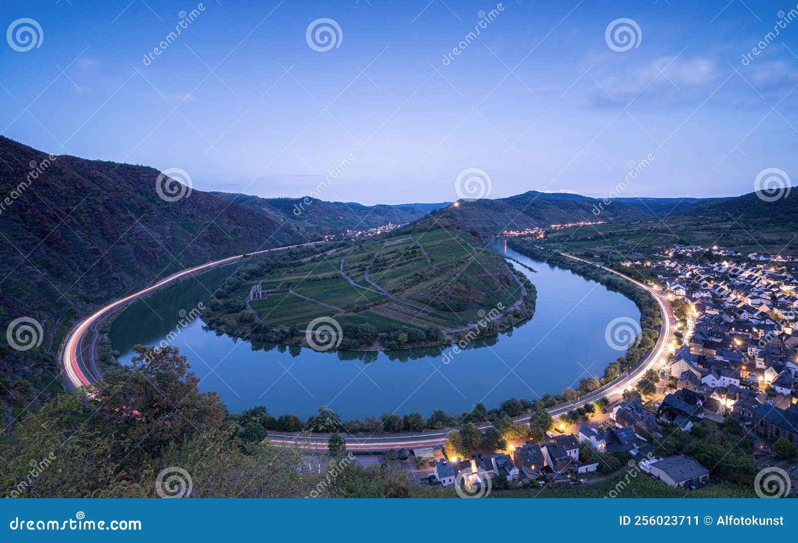Bremm, Moselle, Germany stock image. Image of beauty - 256023711