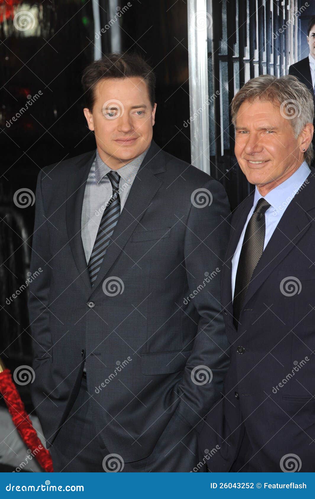 Brendan Fraser,Harrison Ford Editorial Photography - Image of movie ...