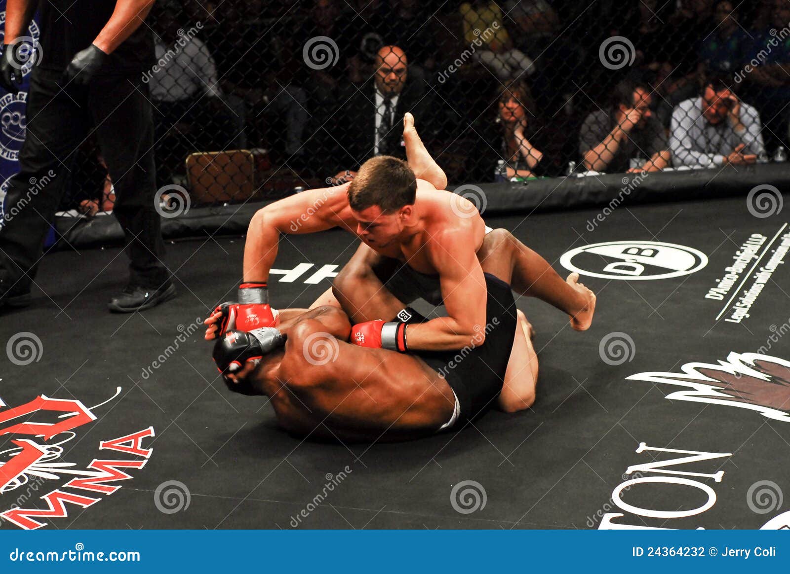 Brennan Ward V. Harley Beekman, MMA Editorial Photography - Image of ...
