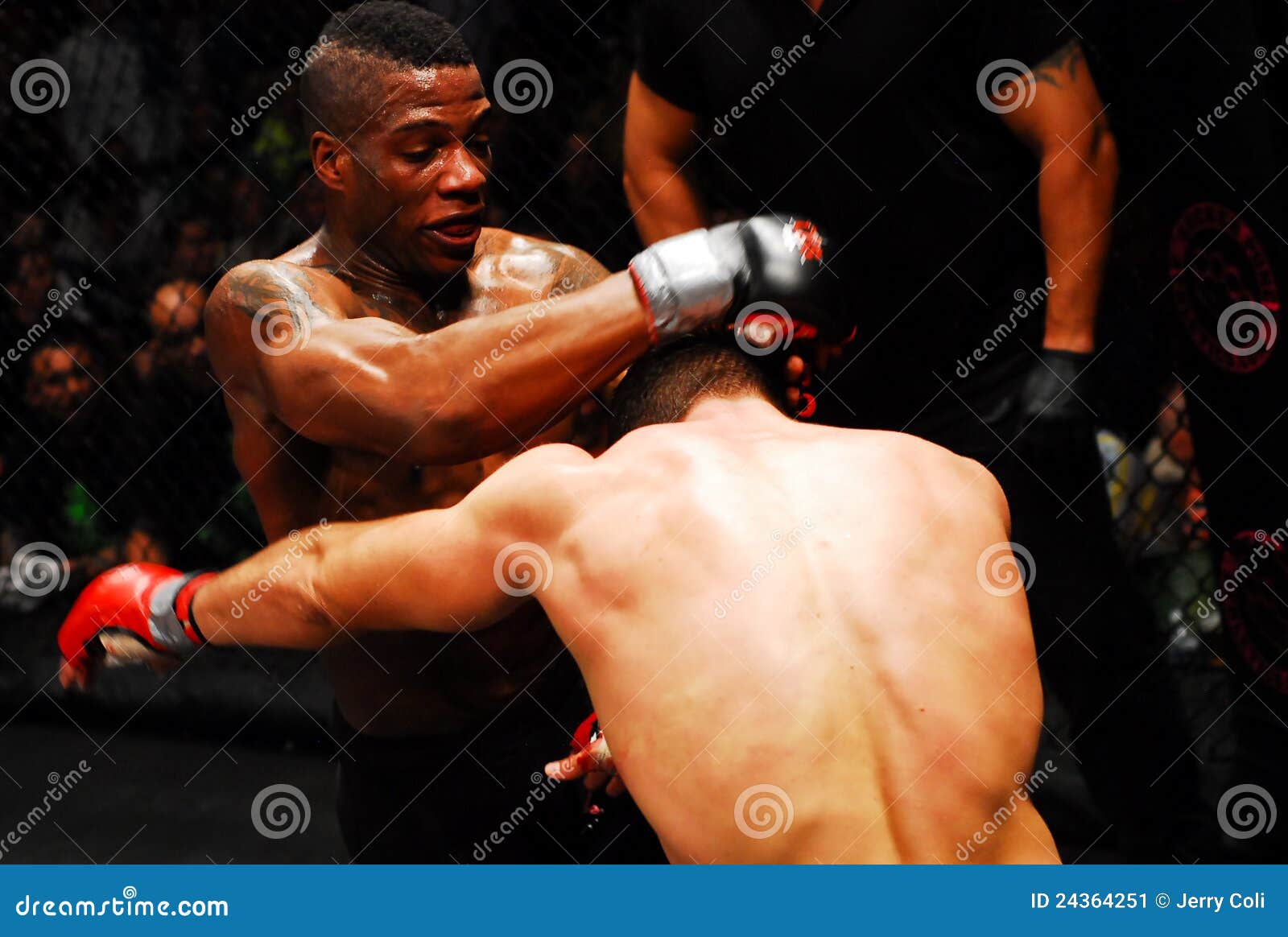 Brennan Ward V. Harley Beekman, MMA Editorial Photo - Image of punch ...