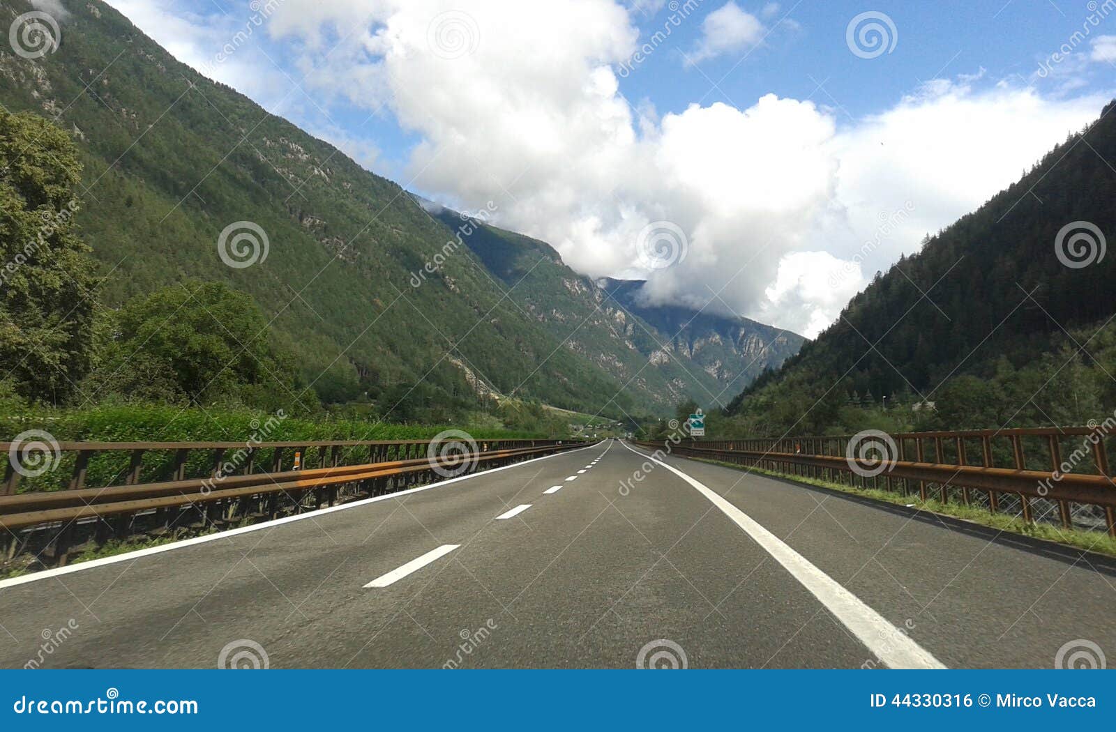 Brennero highway stock photo. Image of thoroughfare, lane - 44330316