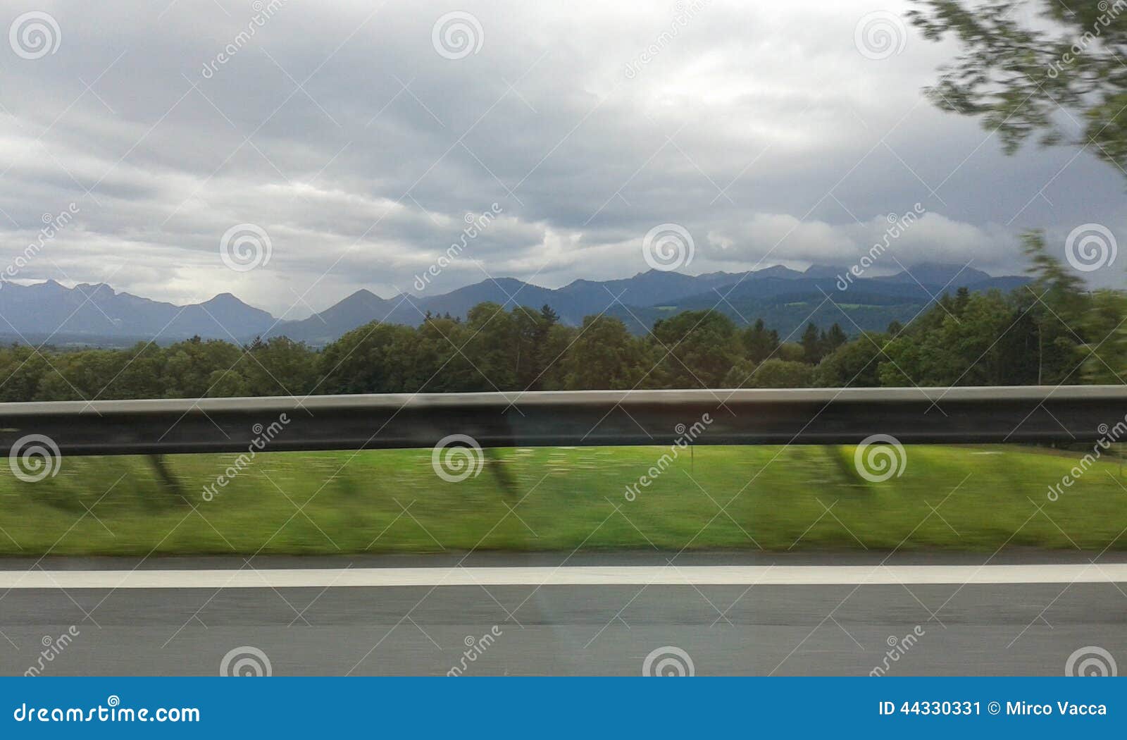 Brennero highway stock image. Image of tree, water, road - 44330331