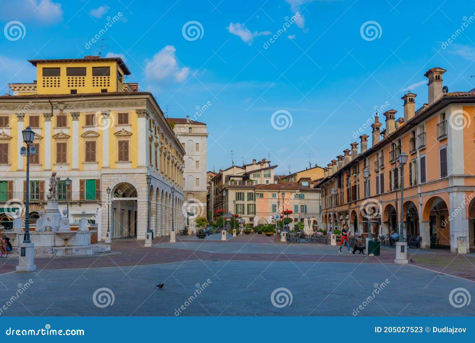 BRESCIA, ITALY, JULY 15, 2019: View of Corso Palestro in Brescia, Italy ...