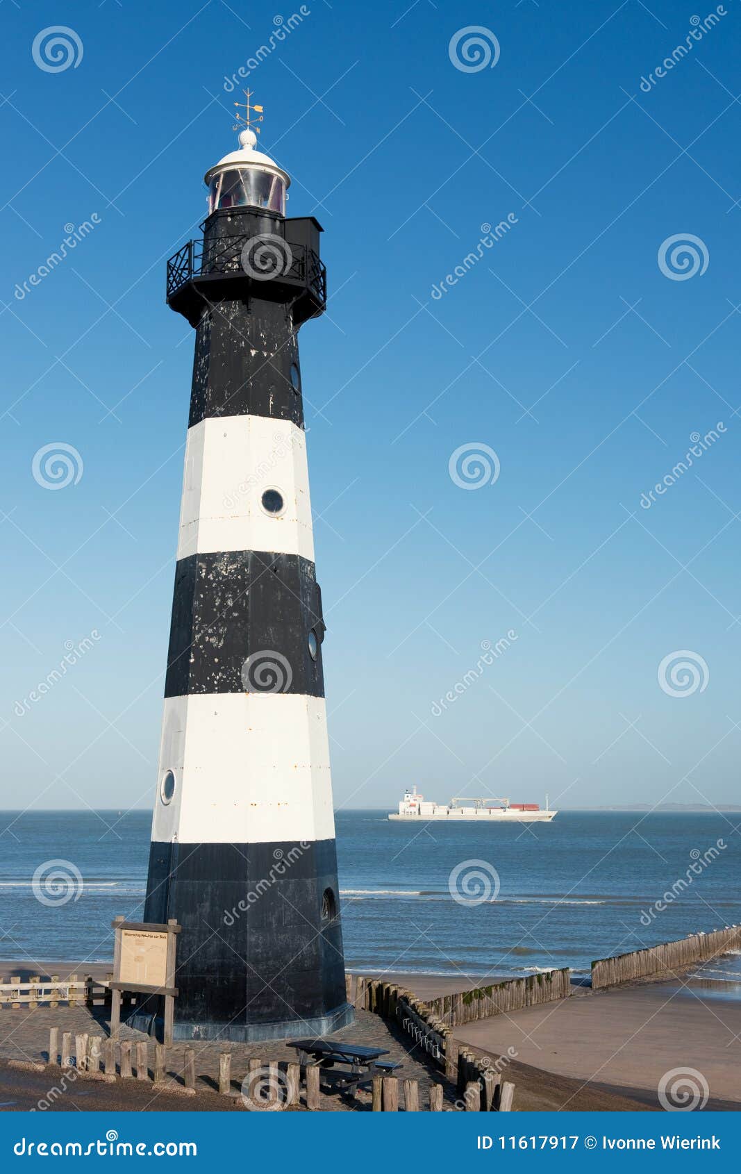 Breskens lighthouse stock image. Image of dutch, wooden - 11617917