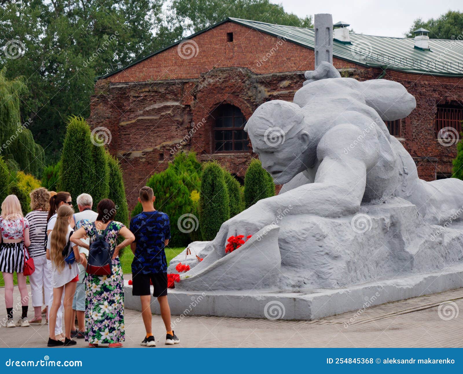 BREST, BELARUS - August 17, 2022: Architectural Monument of the Second ...